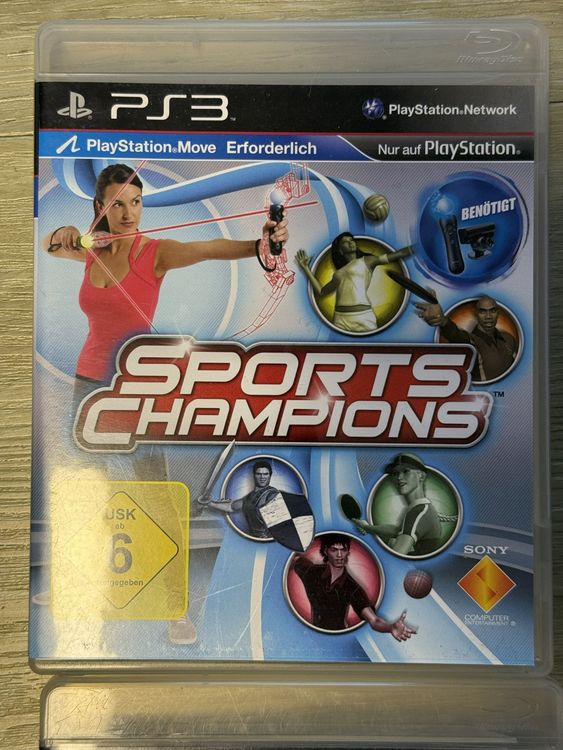 Playstation 3 (PS3) 320GB, 2 Move Motion Controller, Spiele (Gebraucht ...