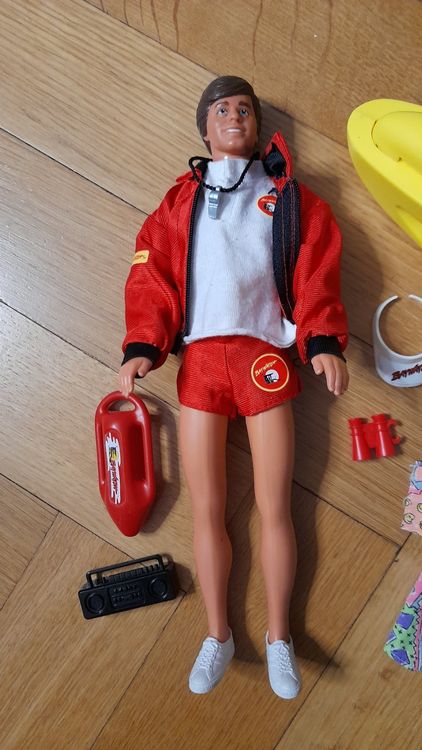 Ken Baywatch (Barbie) - 1994 - accessoires, scooter Yamaha (Gebraucht ...