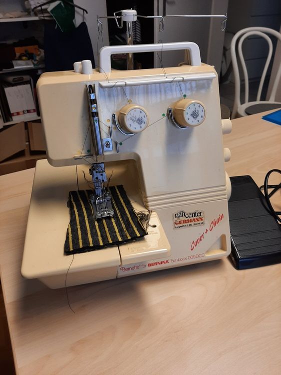 Bernette Bernina Covermaschine Funlock 009DCC | Kaufen auf Ricardo