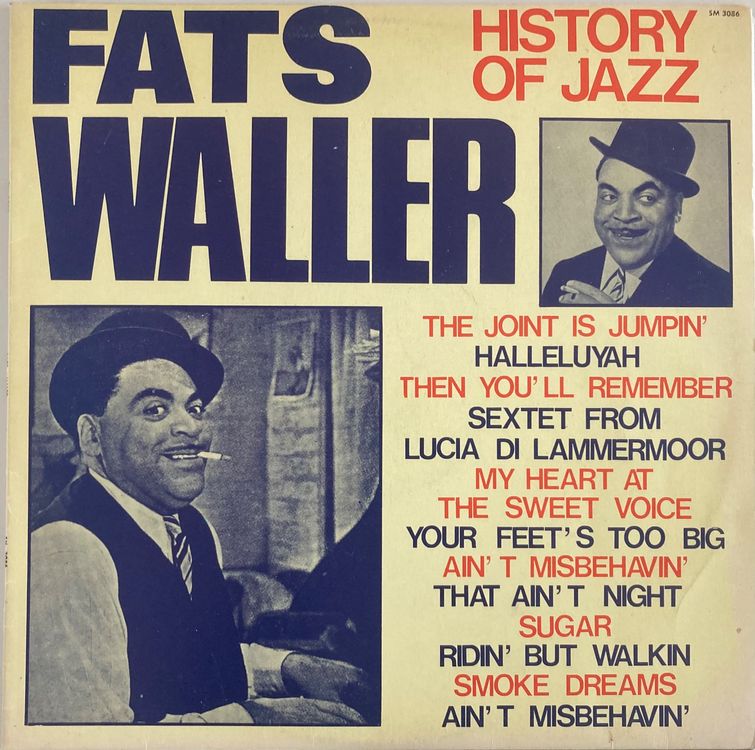 FATS WALLER - FATS WALLER (D'occasion) à Poliez-Pittet pour CHF 4 ...