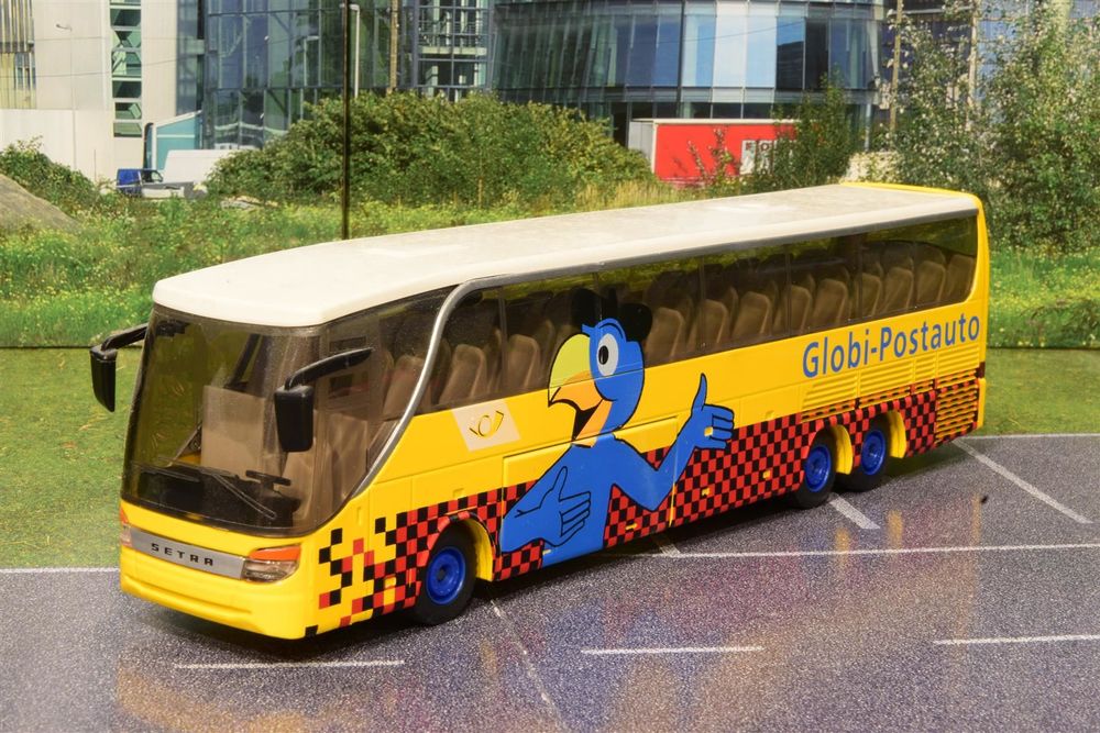 Setra Reisebus Globi-Postauto Siku 3723 | Kaufen auf Ricardo