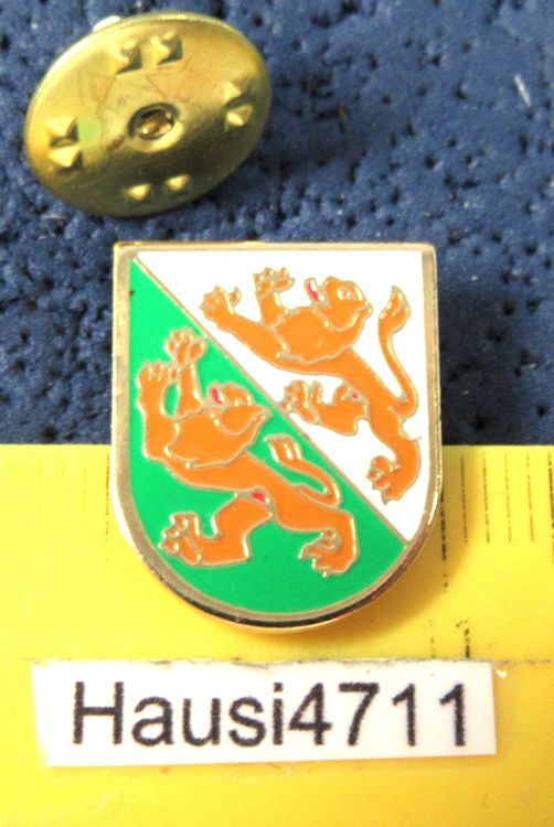 THURGAU KANTONS-WAPPEN PIN KLEIN GOLDIG | Kaufen auf Ricardo