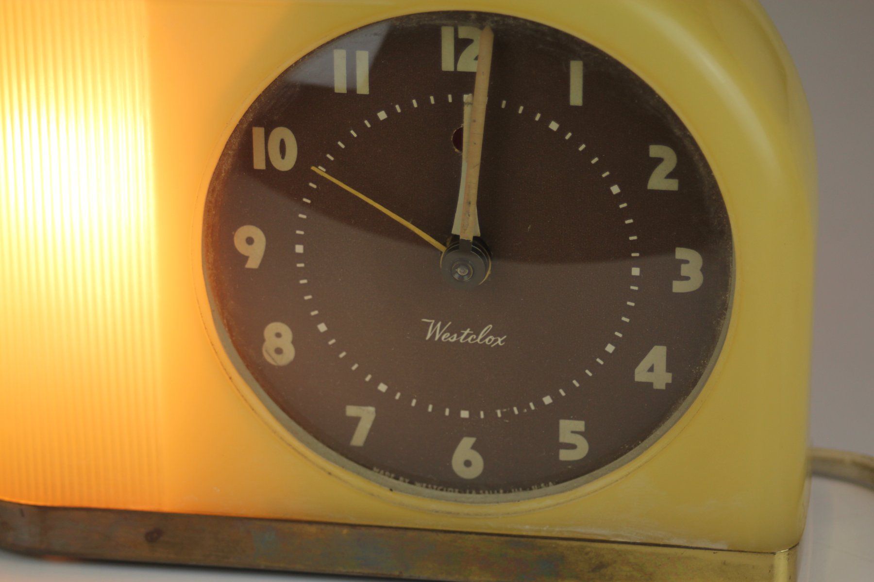 Westclox Moonbeam Vintage-Leuchtwecker (Gebraucht) in Basel für CHF 1 ...