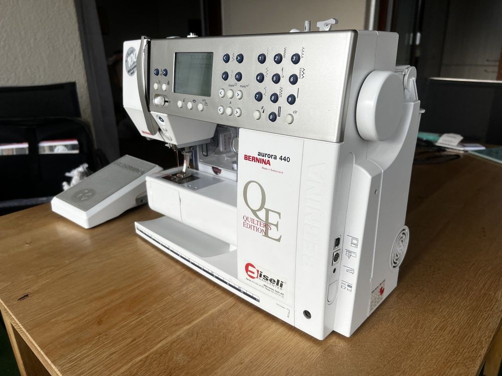 Bernina Aurora 440 QE Nähmaschine - Top Zustand! (Gebraucht) in ...