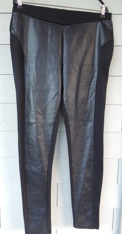 Schãne Leder Leggings Umstandsmode Ebenbild