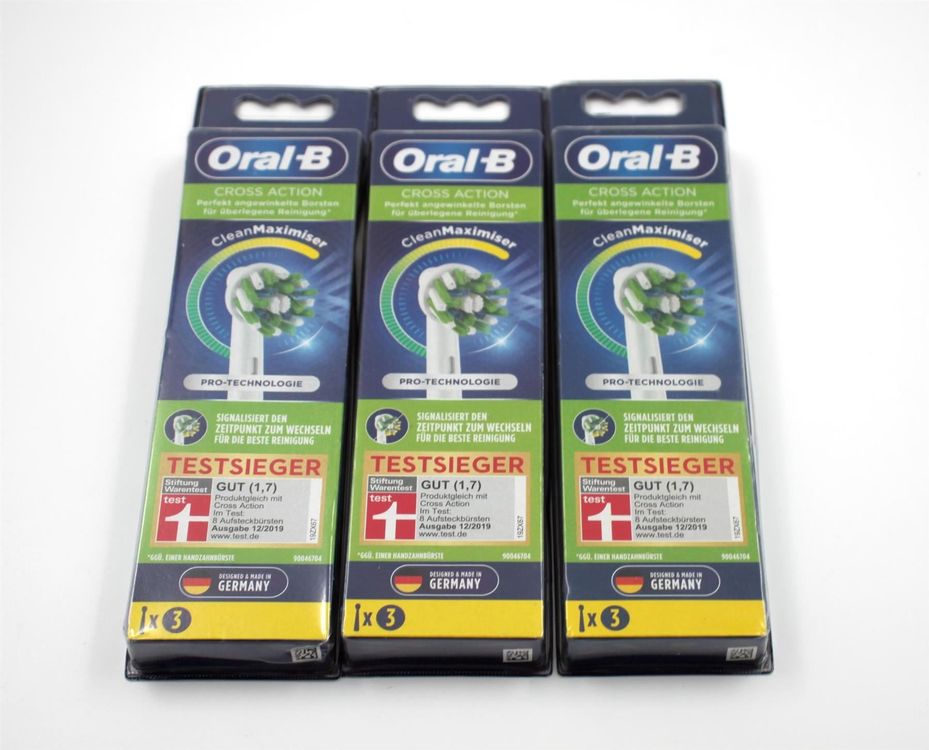 ORAL-B Aufsteckbürsten CrossAction (2985) | Kaufen auf Ricardo