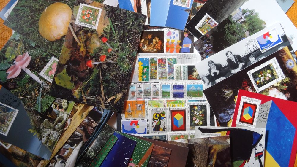 Lichtenstein Maximumkarten und postfrische Briefmarken 2000 | Kaufen auf Ricardo