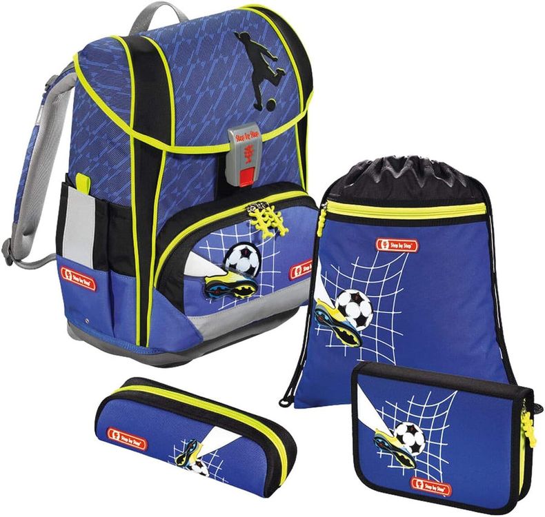 Step by Step Top Soccer Schulthek Set 4-teilig | Kaufen auf Ricardo