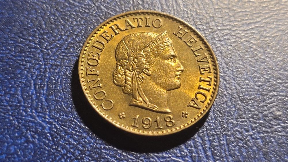 ++10Rp-1918-RAR-Mes++ | Kaufen auf Ricardo