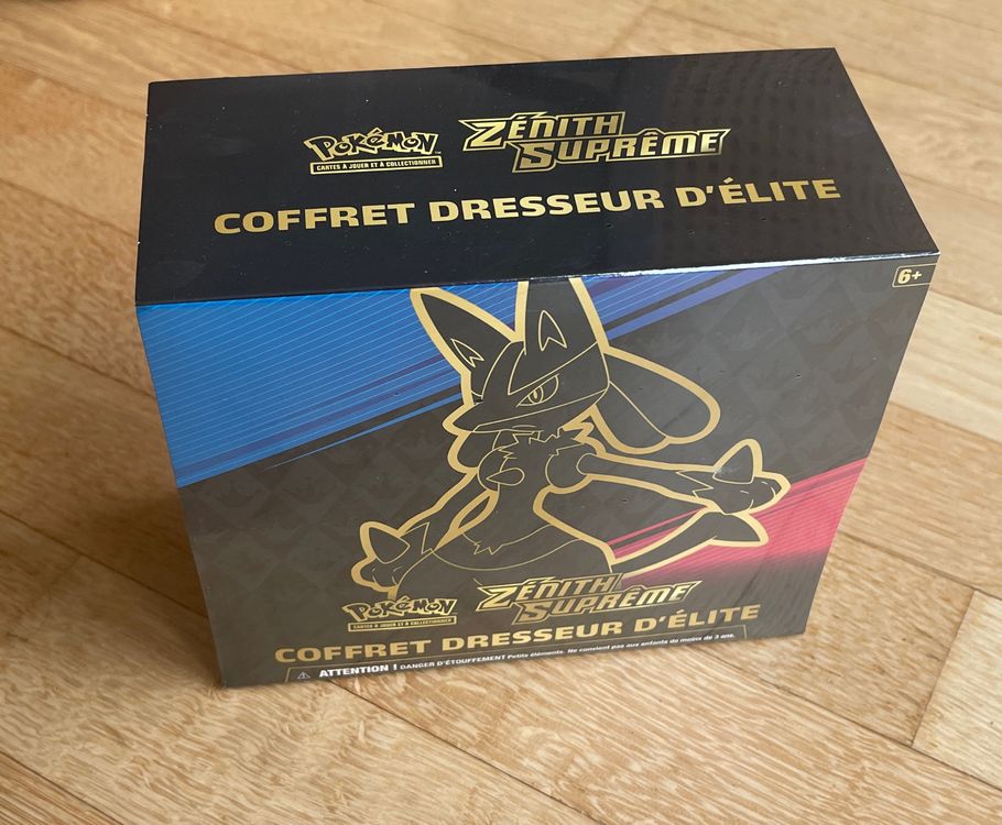 Coffret Dresseur D'élite Zénith Suprême Scellé FR (ETB 12.5) | Kaufen auf Ricardo
