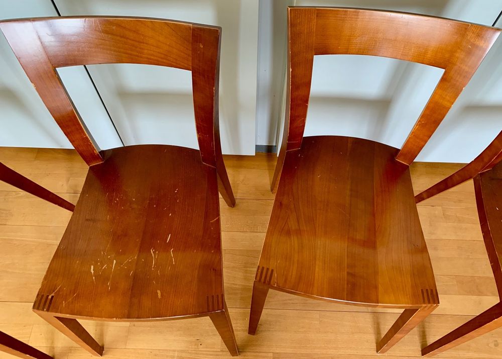Kirschbaum Designer Stühle von VICTORIA DESIGN 6 Stück! (Gebraucht) in ...