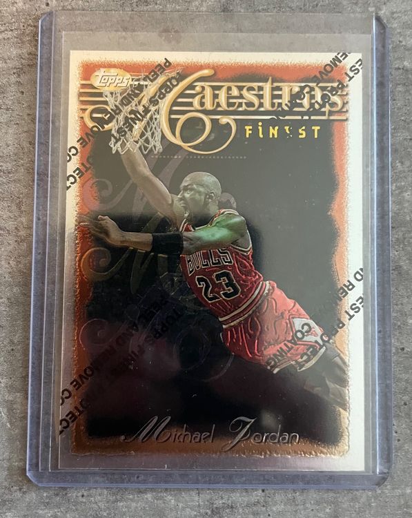 NBA Michael Jordan Finest Maestros Silver Card | Kaufen auf Ricardo