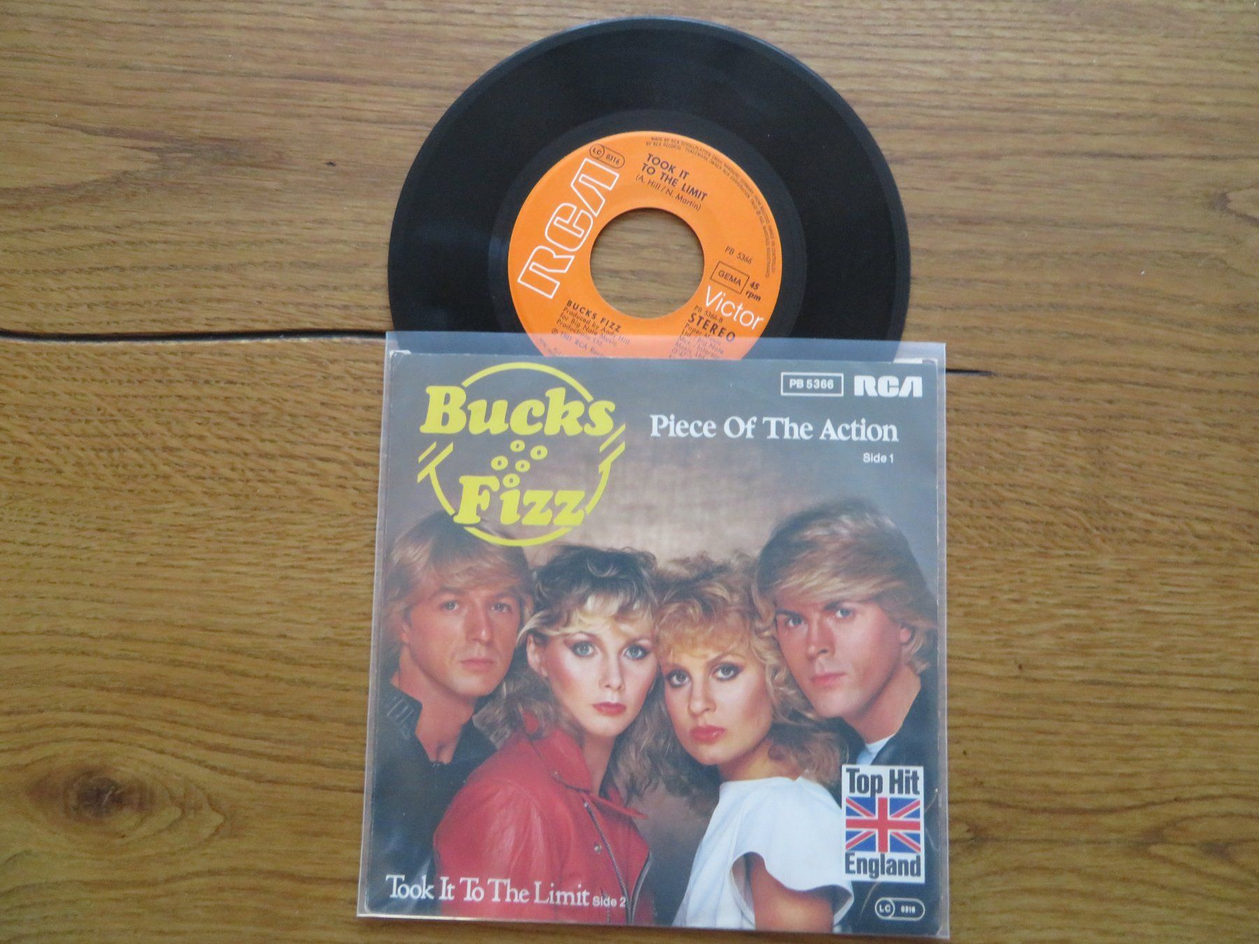 Bucks Fizz - Piece of the Action Single, Top Hit England (Neu (gemäss ...