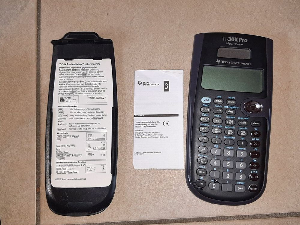 Taschenrechner Texas Instruments TI-30X Pro (Gebraucht) in für CHF 2 ...