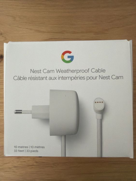 Câble Google Nest Cam, 10m, neuf, résistant intempéries (Neuf avec ...