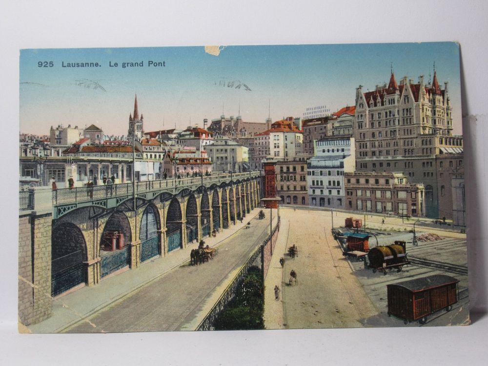 AK Lausanne Le grand Pont (Gebraucht) in Grenchen für CHF 0.35 – mit Lieferung auf Ricardo kaufen