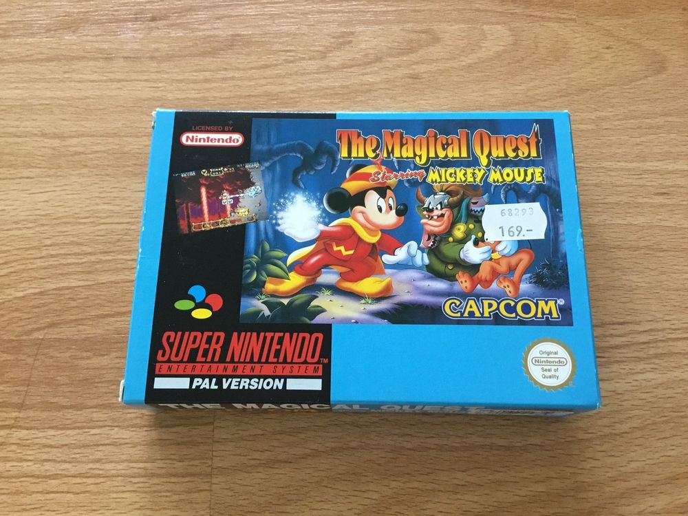 The Magical Quest SNES mit OVP TOP Sammler ab 1.- | Kaufen auf Ricardo