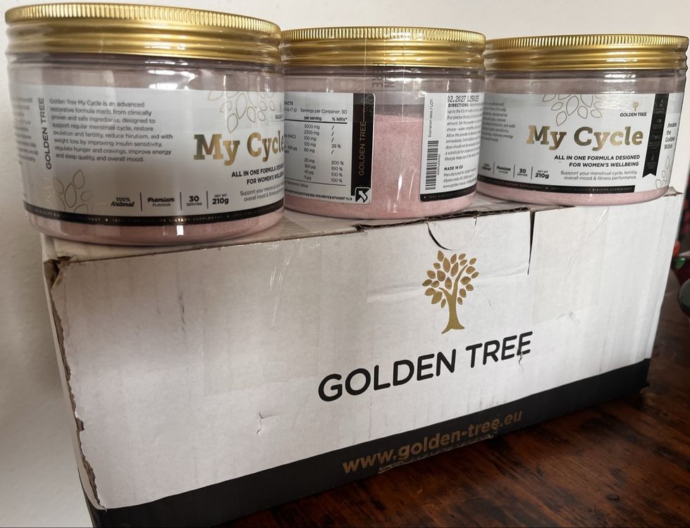 Golden Tree My Cycle, Nahrungsergänzungsmittel, 3x210g, neu (Neu und ...