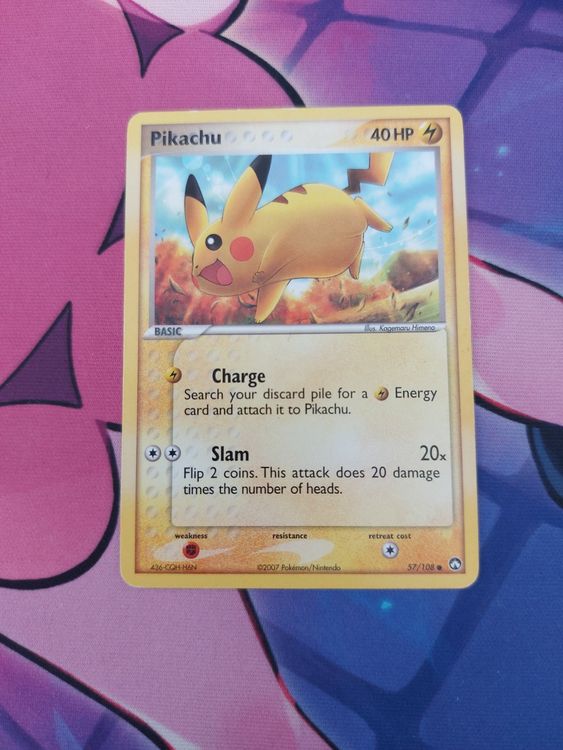 Pikachu 57/108 ex power keepers R&Z 2007 (Gebraucht) in Biasca für CHF ...