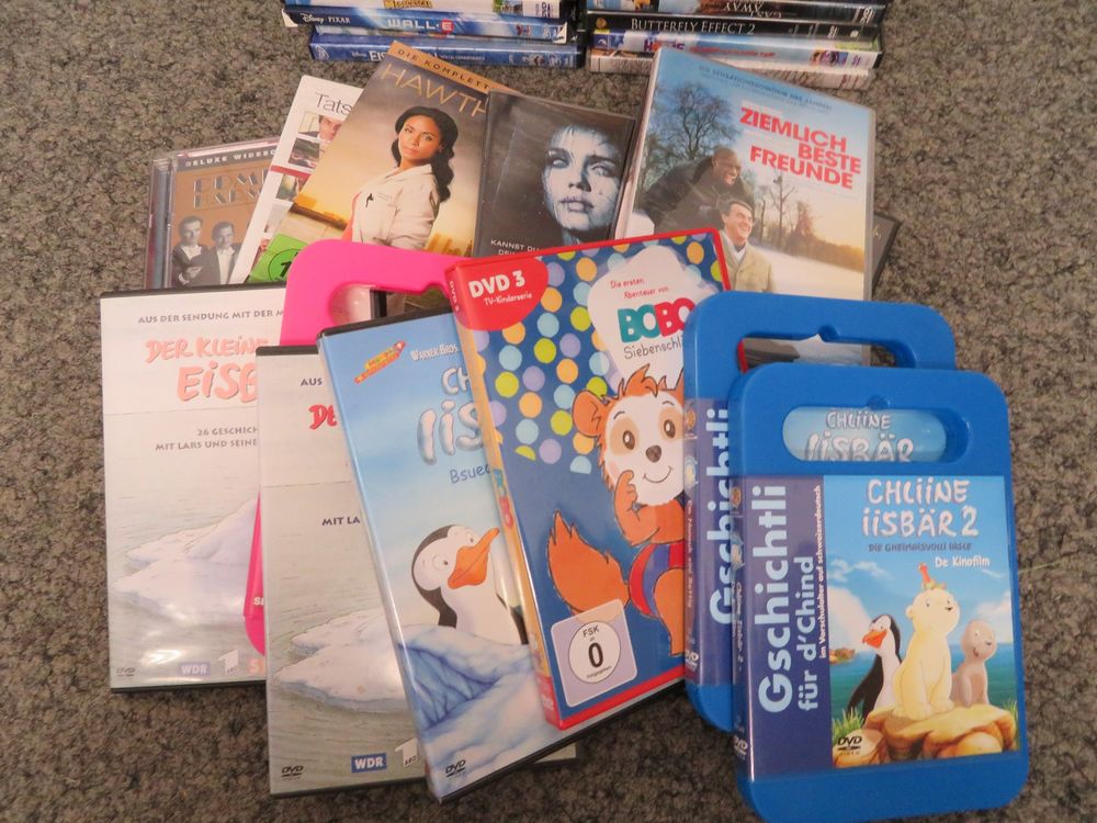 ca. 80 x DVD Sammlung, Kinder, Action Filme, Animationsfilme (Gebraucht ...