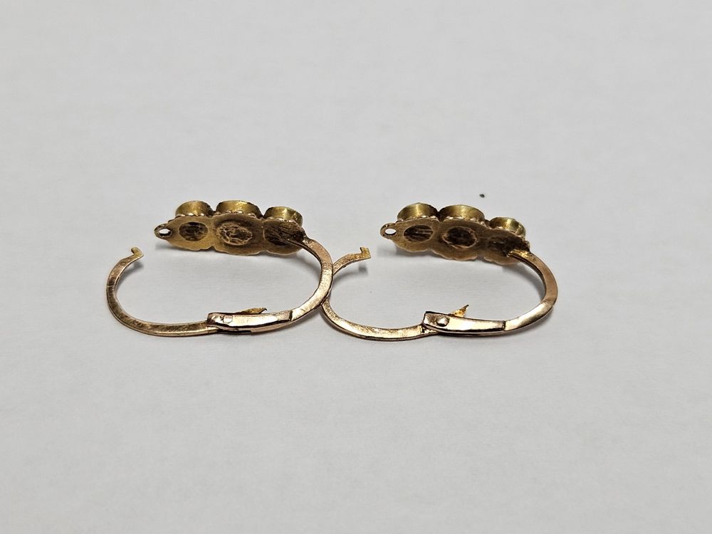 Antike Gold 18 Karat Ohrringe | Kaufen auf Ricardo