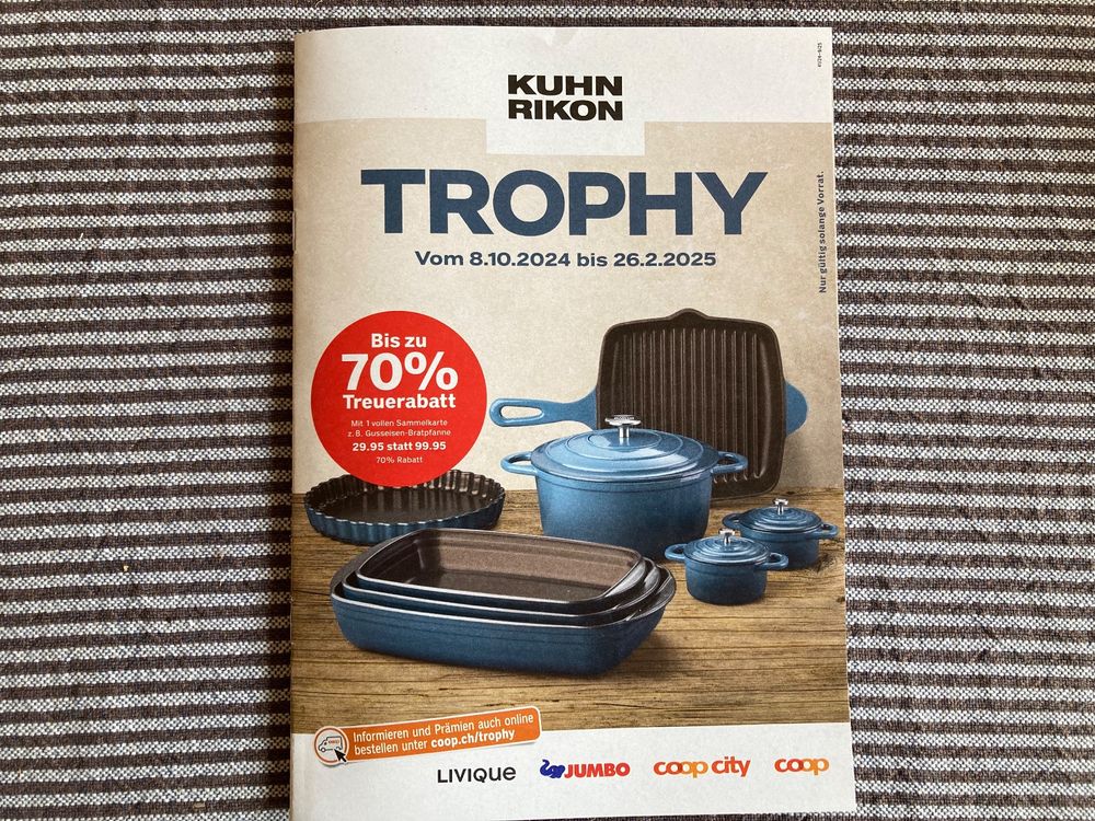1x volle Karte (20 Märkli) Coop Trophy Kuhn Rikon 💥.... (Neu und originalverpackt) in Neuenkirch ...