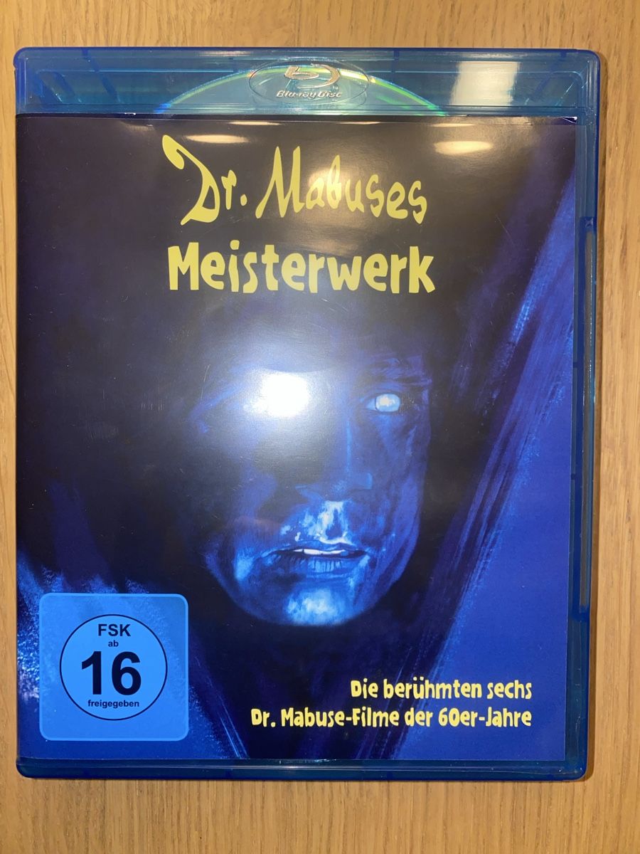 Dr. Mabuses Meisterwerk Blu-ray, Top Zustand, Herbst-Klassik (Gebraucht ...