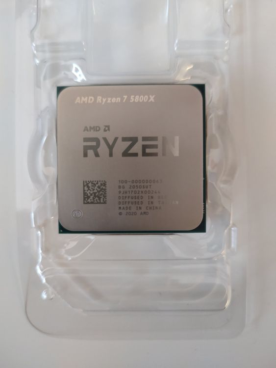 CPU AMD Ryzen 7 5800X Boxed without Cooler (Gebraucht) in Lugano für ...