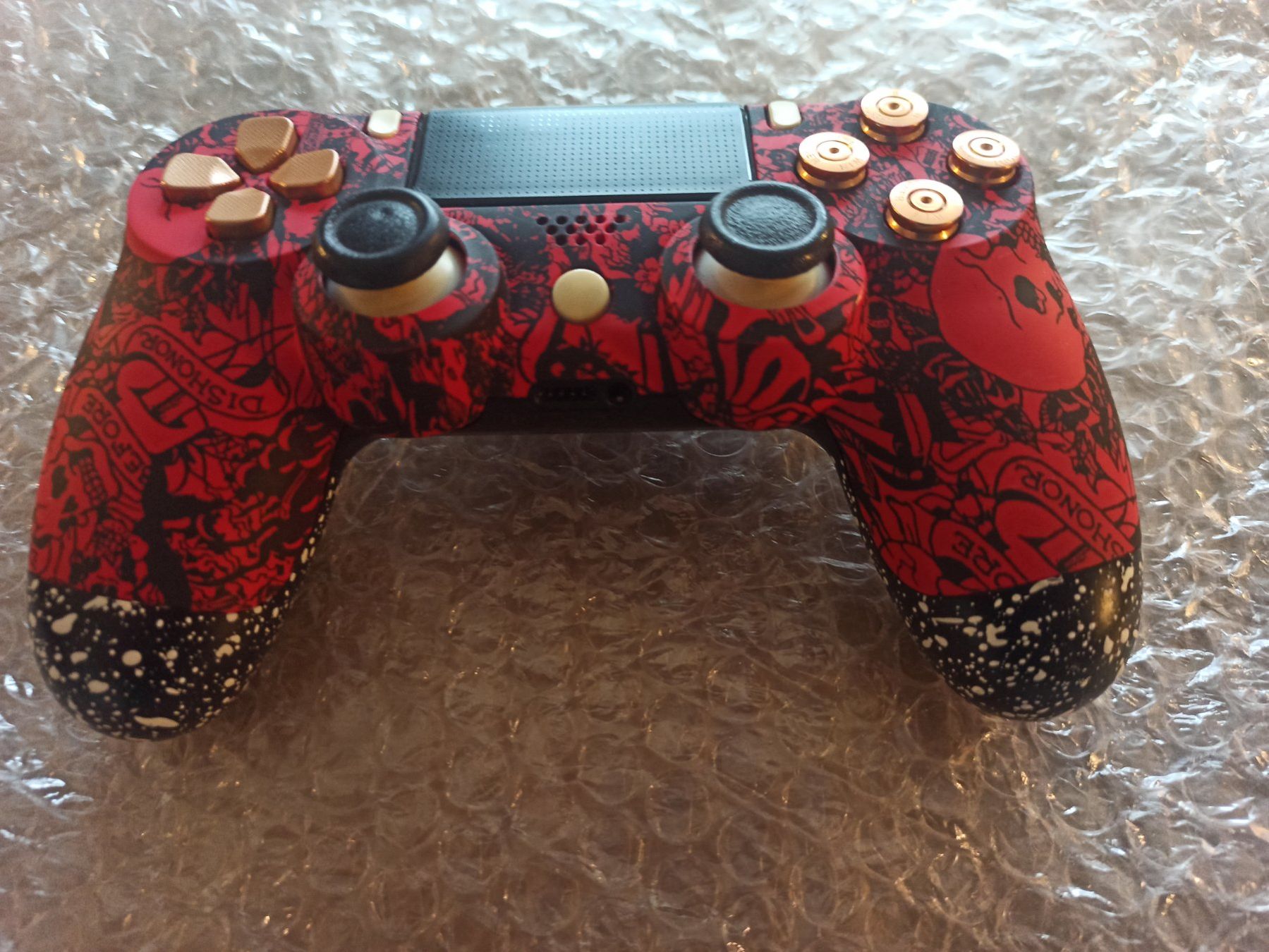 🎮🎮🎮Custom Controller Dishonor Edition PS4 DualShock 4 V2 (Gebraucht) in ...