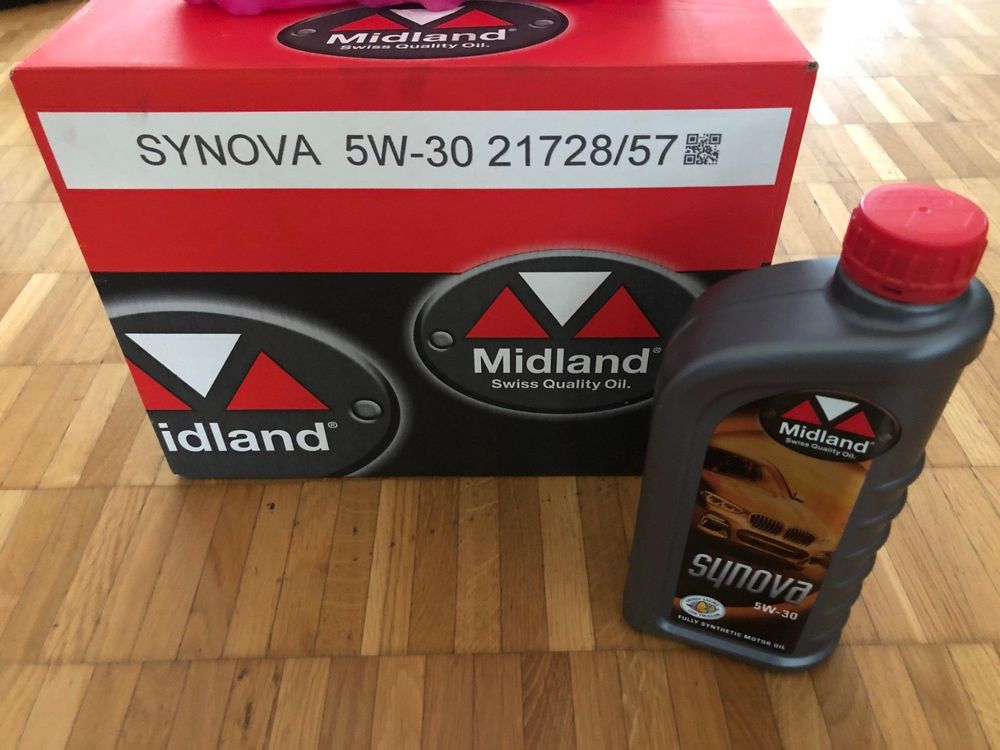 Midland Synova 5W-30 (Neu und originalverpackt) in Aarau für CHF 54 – mit Lieferung auf Ricardo ...