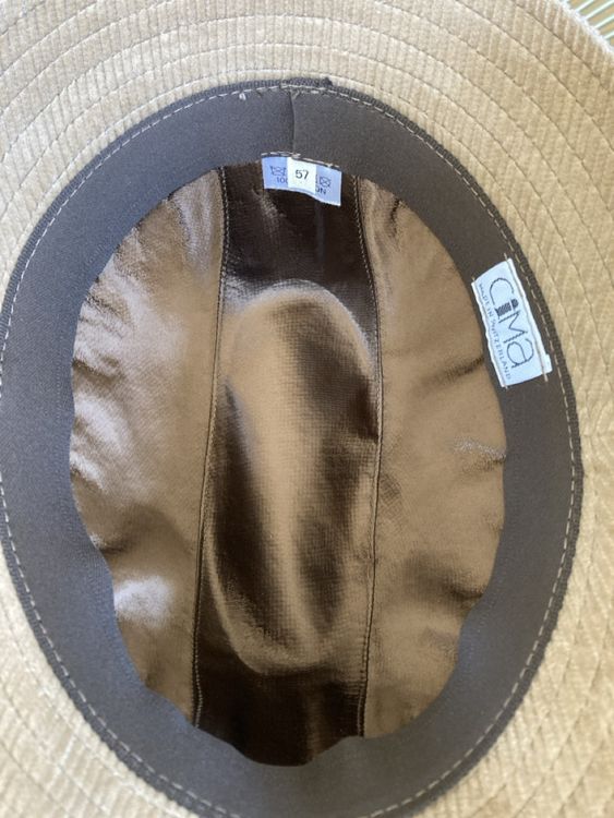 Klassischer Kord Hut von CIMA of Switzerland, 57 cm, neu! (Gebraucht ...