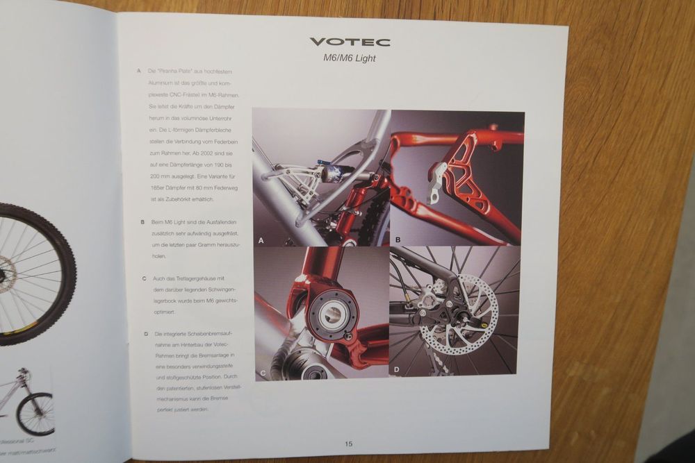 Fahrrad / Velo / Bike Votec M6 Light Mountainbike (Gebraucht) in Winkel ...