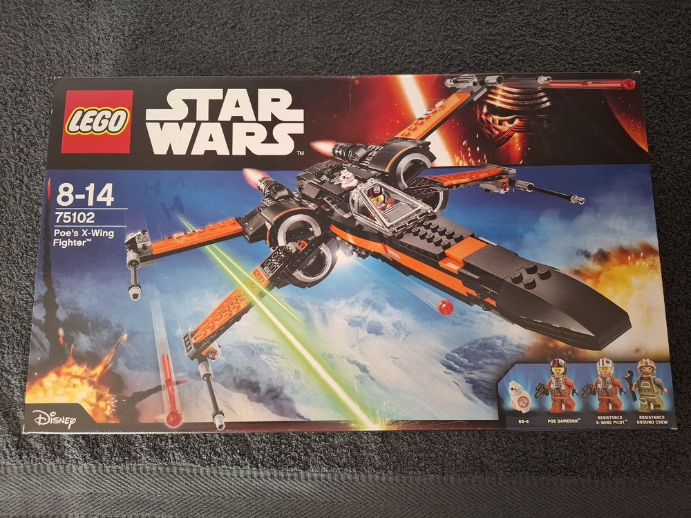 LEGO Star Wars 75102 Poes X-Wing Fighter OVP (Neu und originalverpackt ...