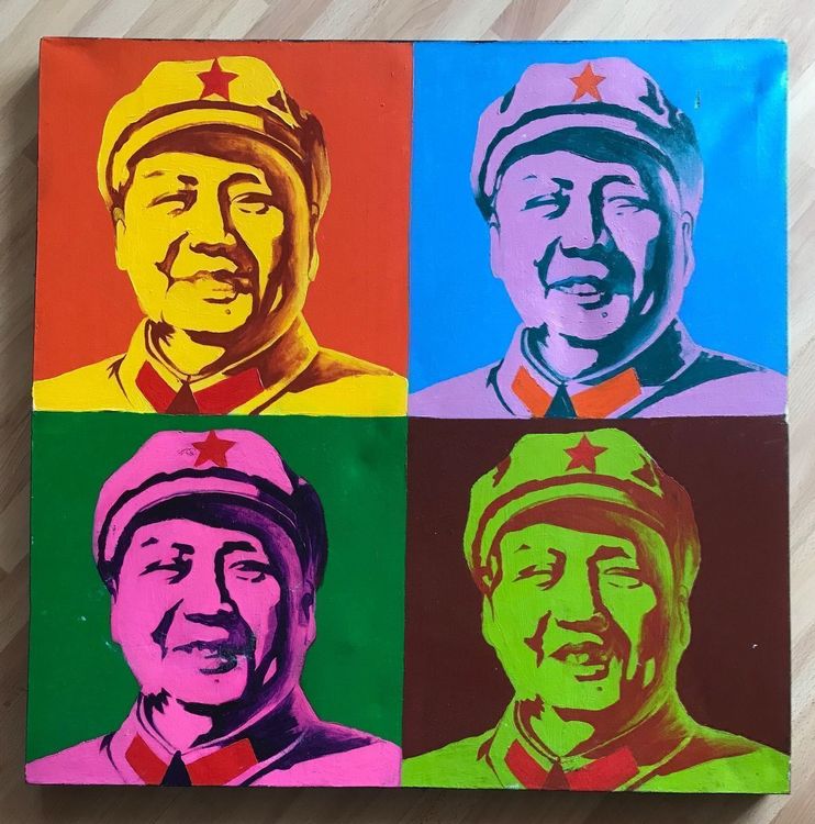 „Andy Warhol“ Mao Tse Tung Pop Art (Gebraucht) in Wengen für CHF 100 – mit Lieferung auf Ricardo ...