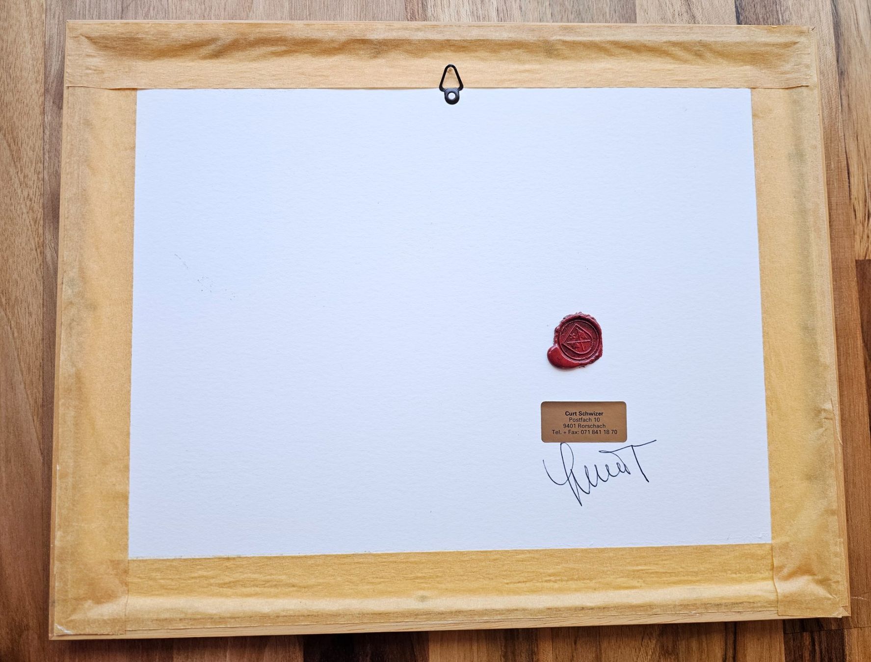 Von Curt Schwizer gezeichnetes Bild der Badhütte Rorschach (Neu (gemäss ...