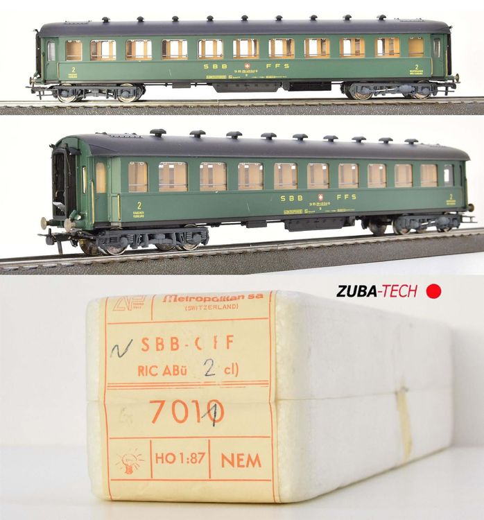 Metrop Personenwagen B RIC der SBB H0 WS (Gebraucht) in St. Gallen für CHF 35.5 – mit Lieferung ...