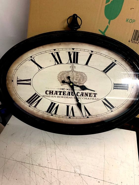 Wanduhr * Chateau Canet * Mise En Bordeaux an Chateau (Gebraucht) in ...
