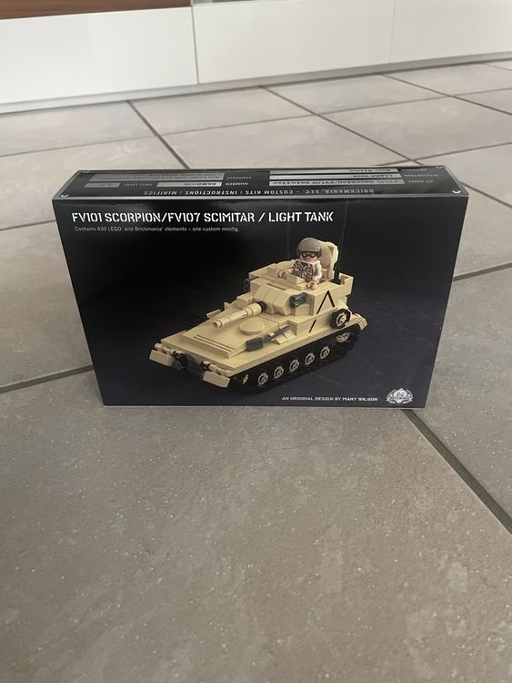 Brickmania FV101 Scorpion/FV107 Scimitar – Light Tank (Neu (gemäss ...