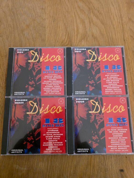 4 CDs - Various – Disco 72 Dance Hits (Gebraucht) in Biberist für CHF 4 ...