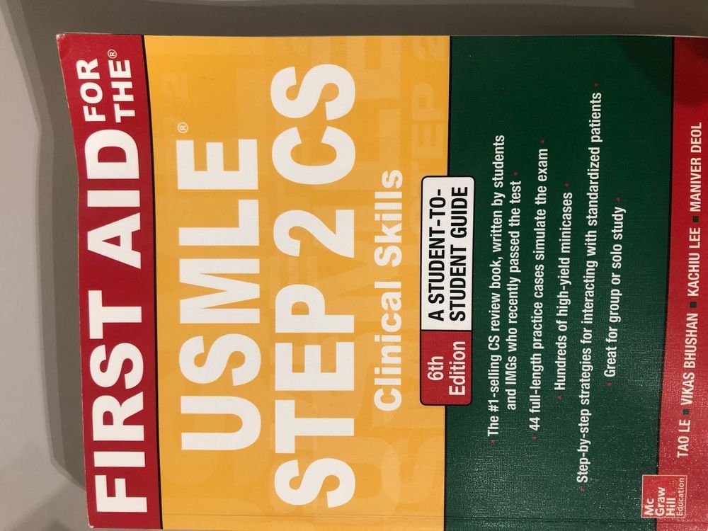 USMLE Step 2 CS | Kaufen auf Ricardo