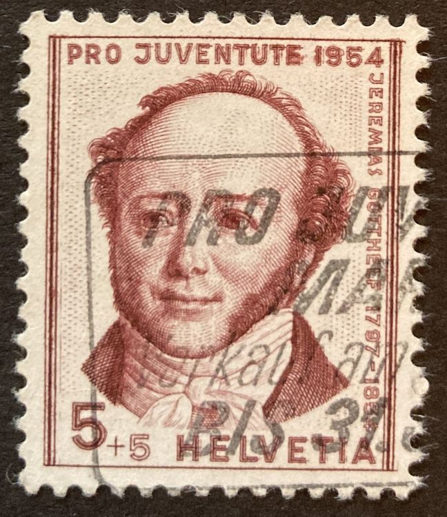 1954, Abart J153DP 'Doppelprägung' gestempelt, SBK 100 Fr. (Gebraucht) in Flawil für CHF 12.5 ...