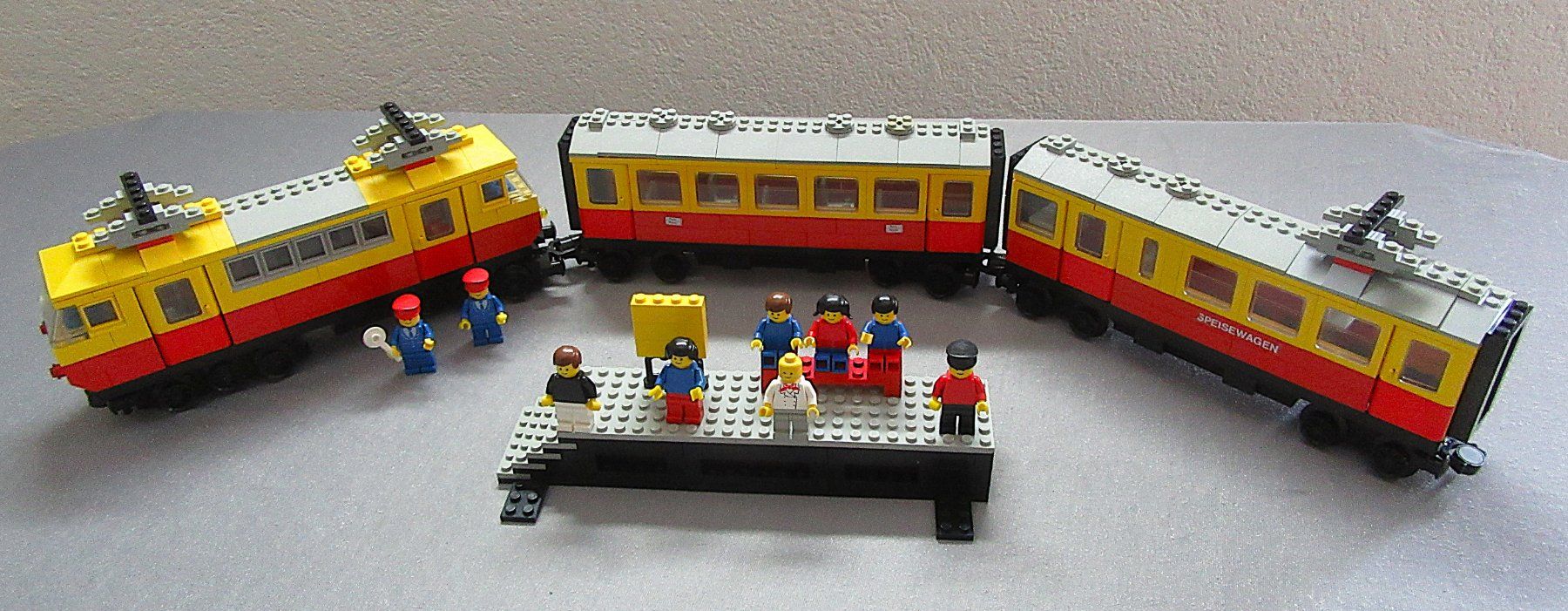 Lego 7740 - Train Intercity-Zug 12 V - nicht komplett (Gebraucht) in ...