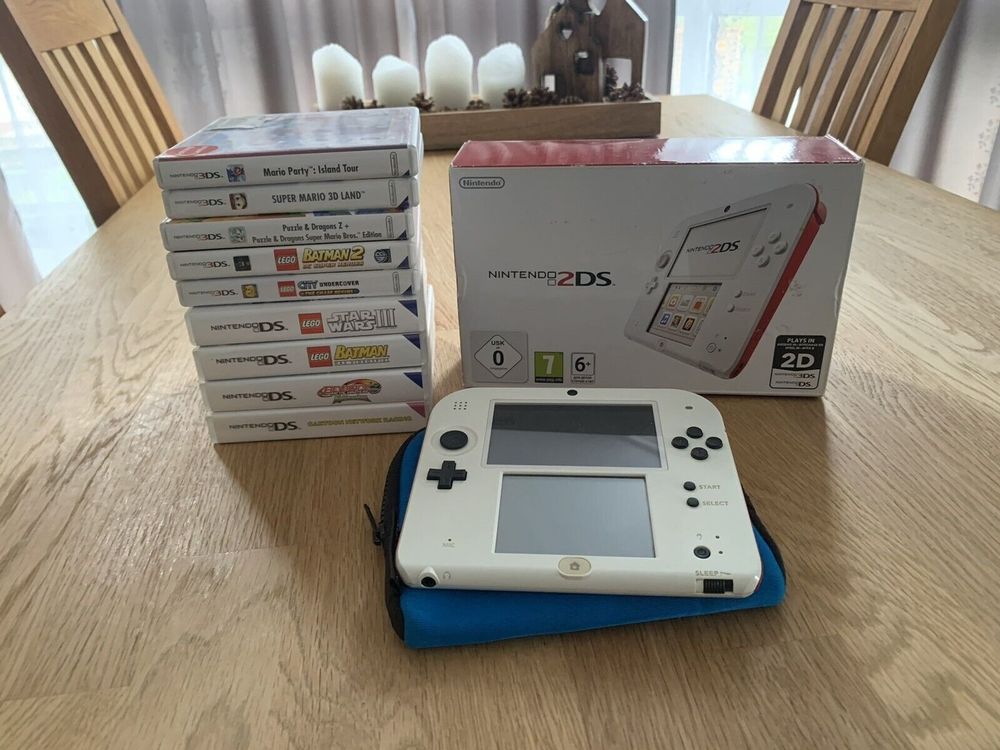 Nintendo Gameboy 2DS mit OVP und vielen Coolen Spielen (Gebraucht) in ...