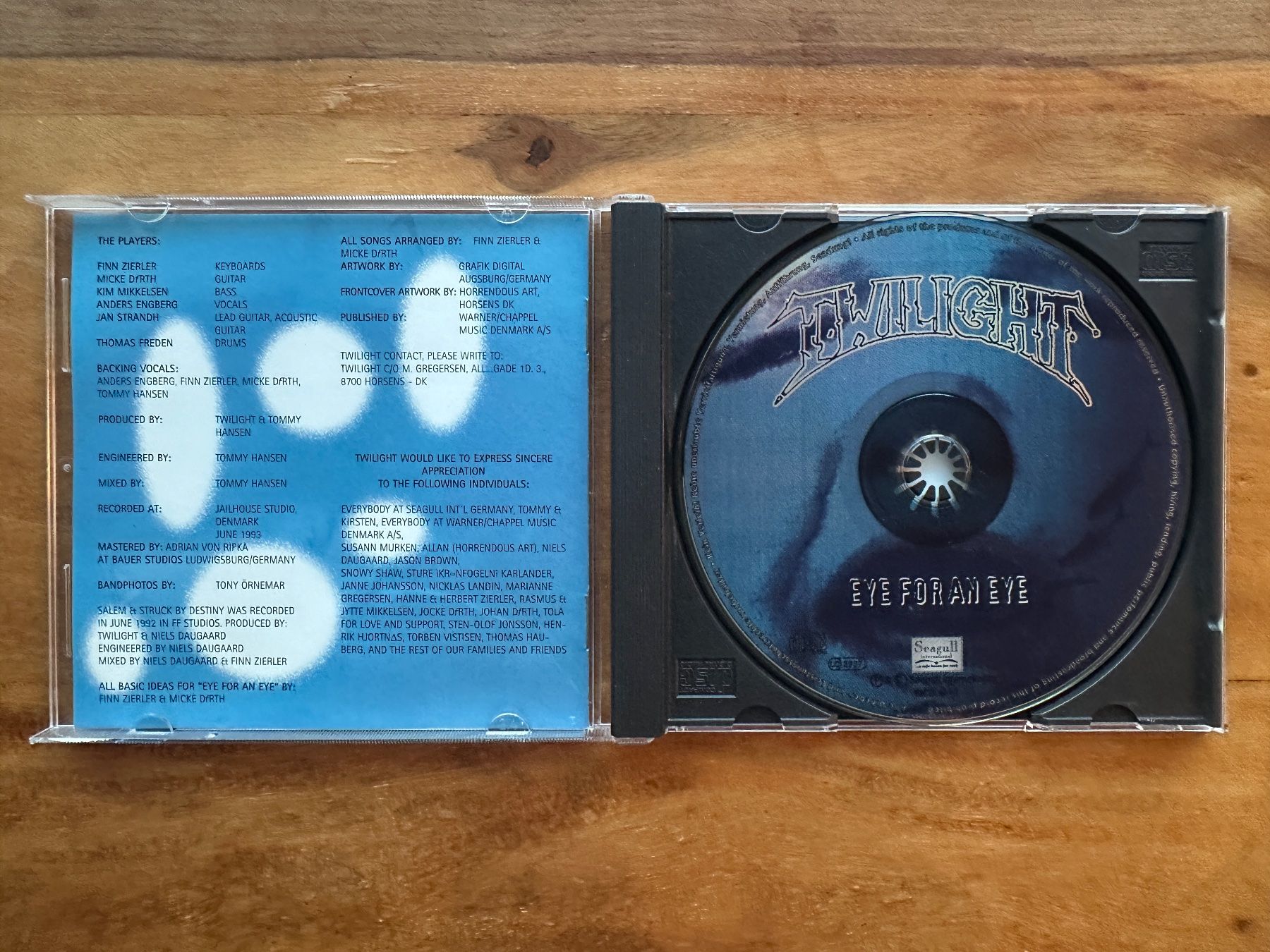 Twilight ‎– Eye For An Eye (Power Metal, Progressive Metal) (Gebraucht ...