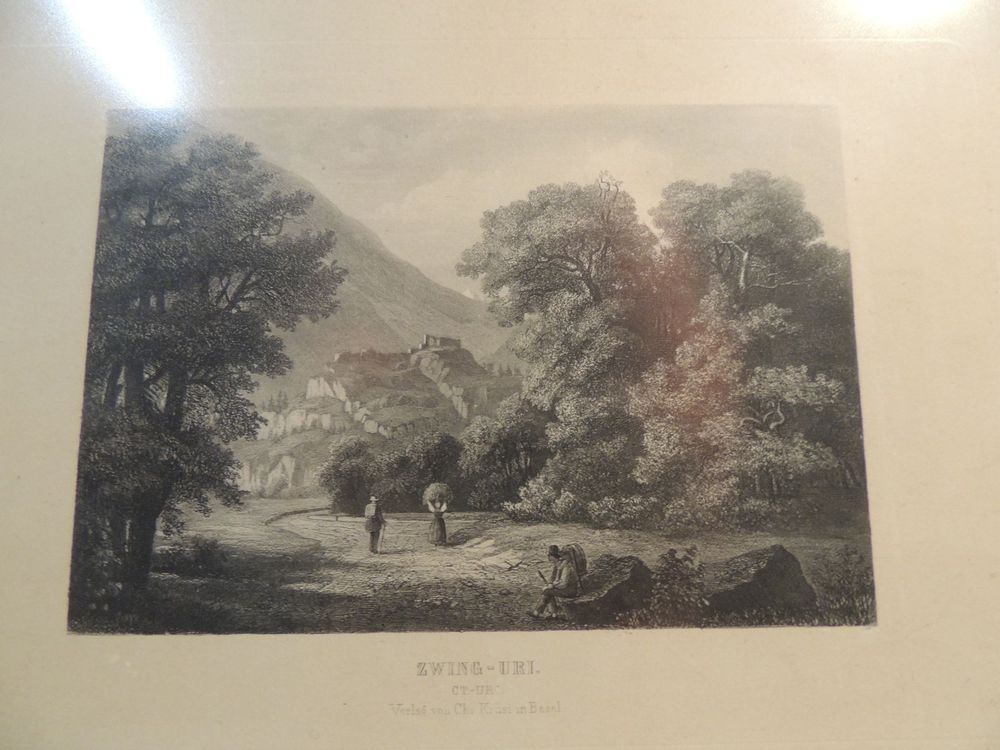 Lithografie Zwing Uri CT-UR V.Chr Krüsi | Kaufen auf Ricardo