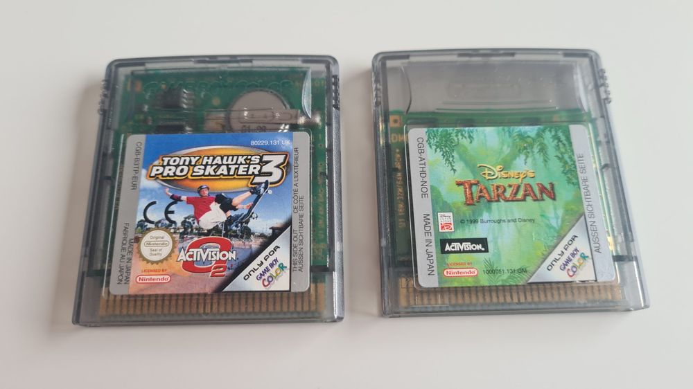 Game Boy Color: Tony Hawk's Pro Skater 3 und Disney Tarzan (Gebraucht ...