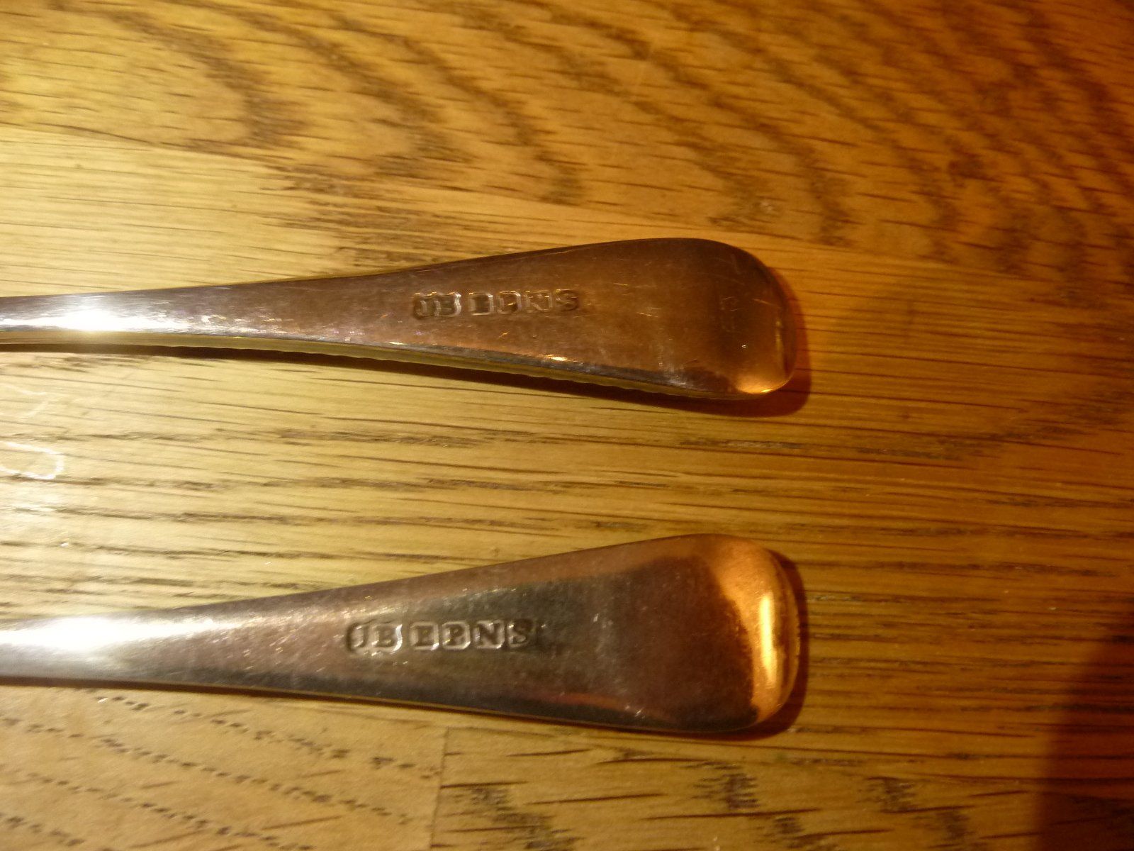 JB EPENS Sheffield England Dessert Eis Gabel Löffel Silbern (Gebraucht ...