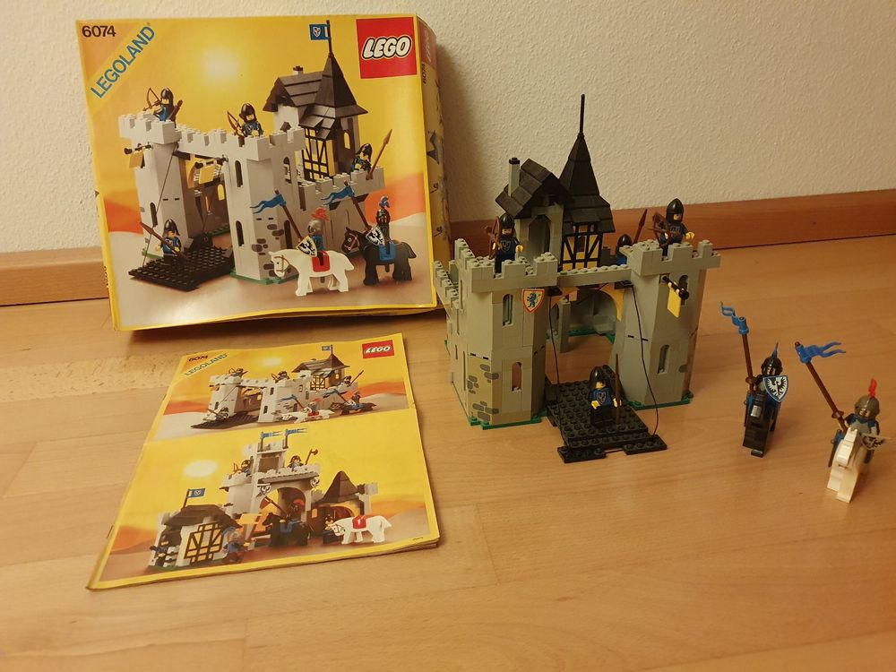 Lego Ritter Burg Black Falcon 6074 inkl. Original Schachtel | Kaufen ...