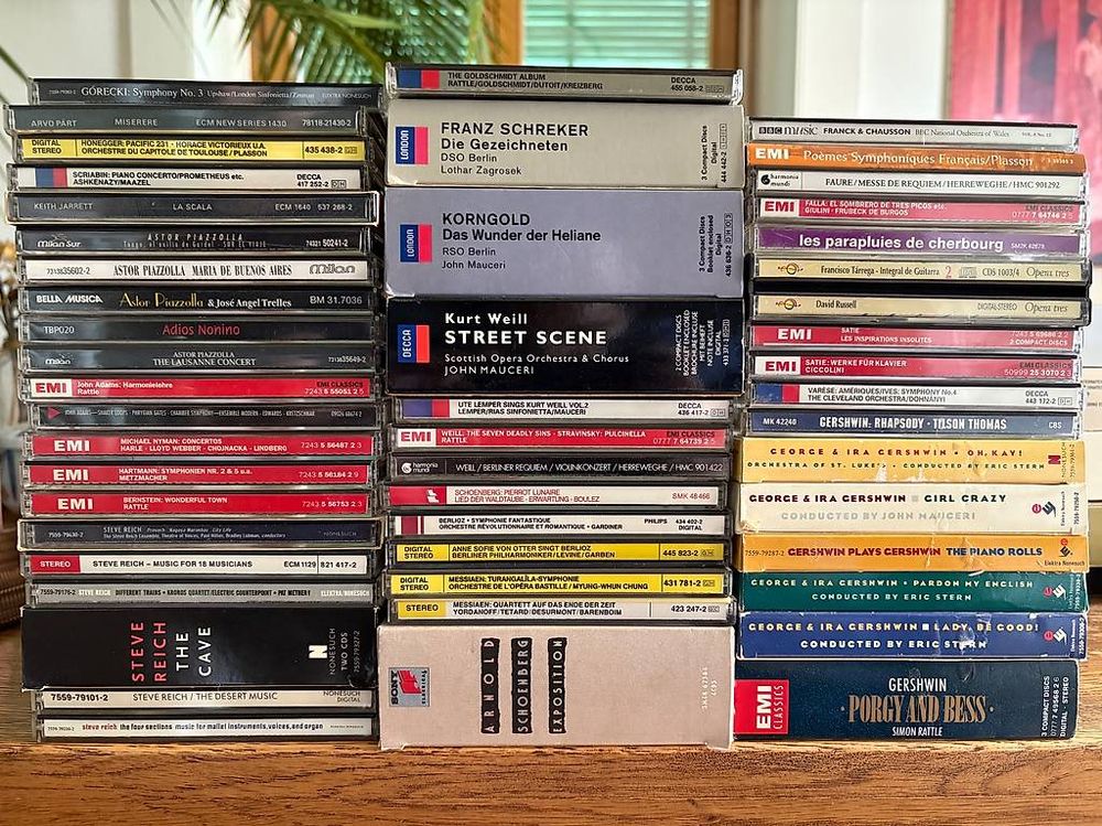 COLLECTION DE CD MUSIQUE CLASSIQUE - 155 CD + 17 COFFRETS (Gebraucht ...