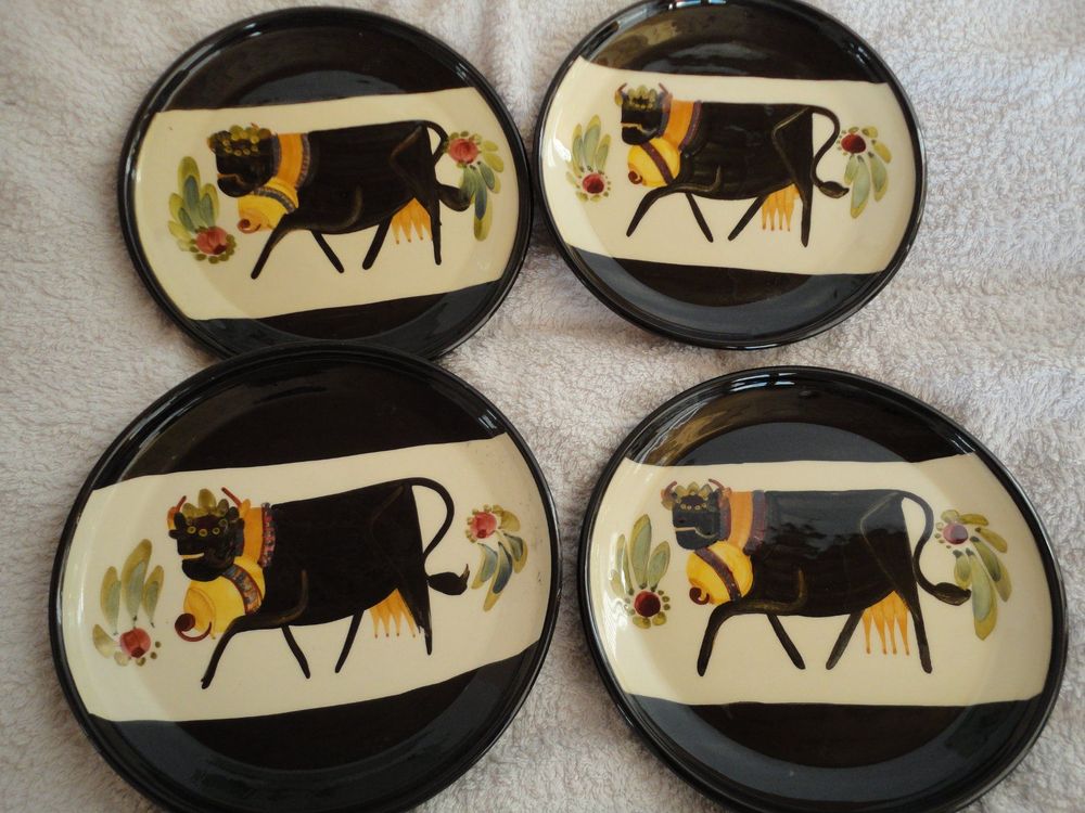 Steinlin Keramik 4 Kuchen-/Dessertteller | Kaufen auf Ricardo